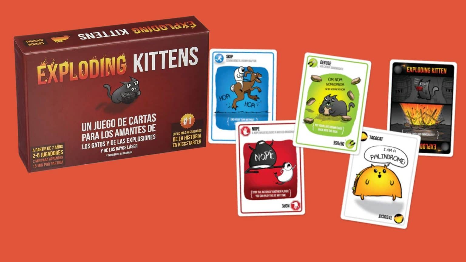 EXPLODING KITTENS: La ruleta rusa de gatos explosivos